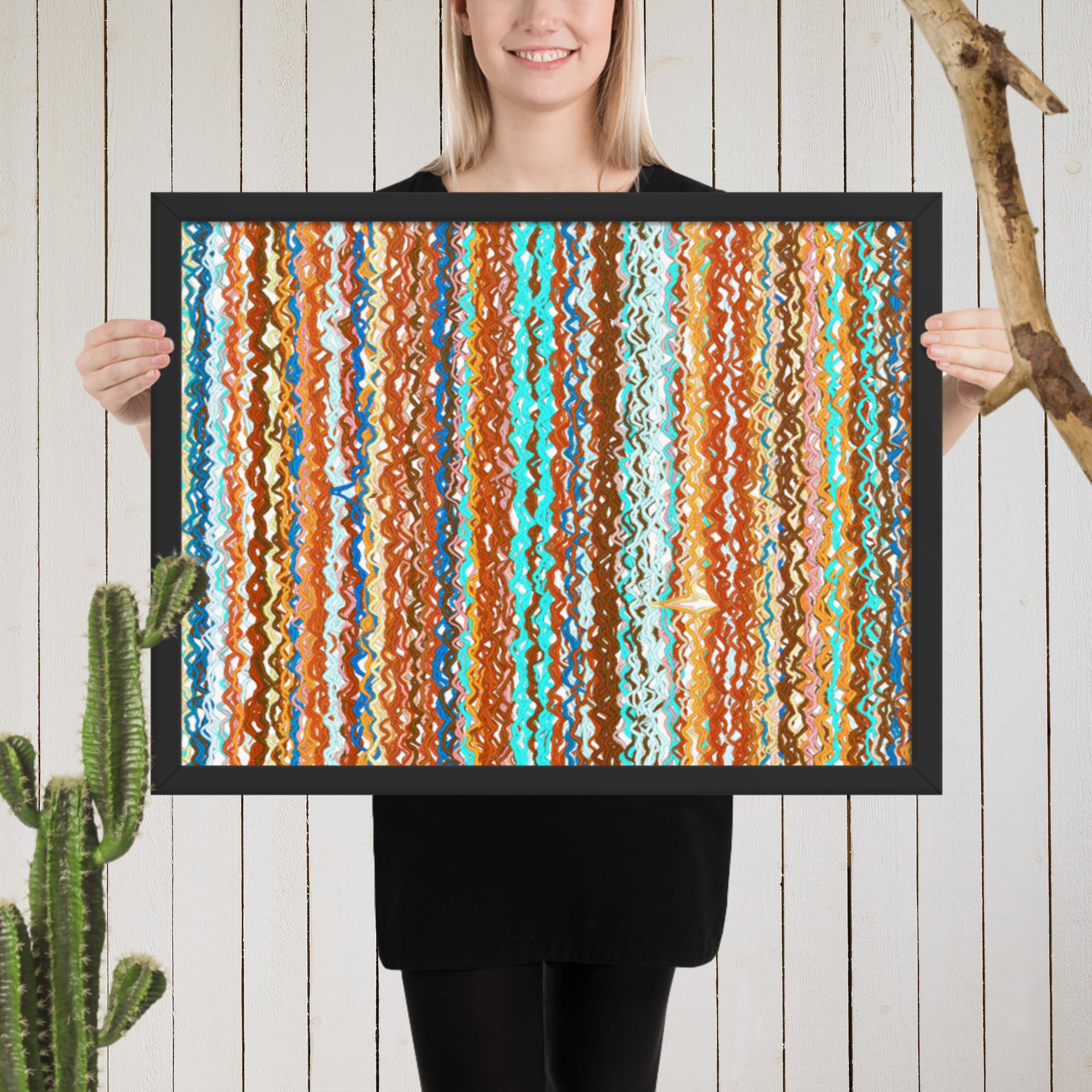 Abstract Snake Pattern – Abstract Geometric Pattern